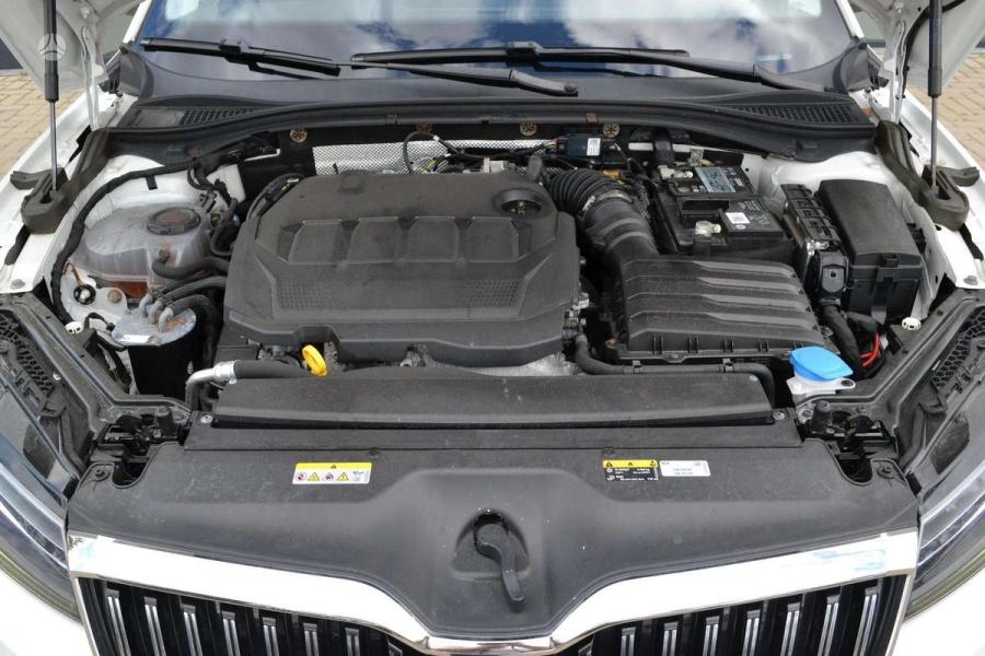 White Skoda SuperB 2021 in Vilnius, with an engine capacity of 1.97 L and mileage of 122 thousand km for 19000 €, photo 18 on AUTOMOTO.COM.LV