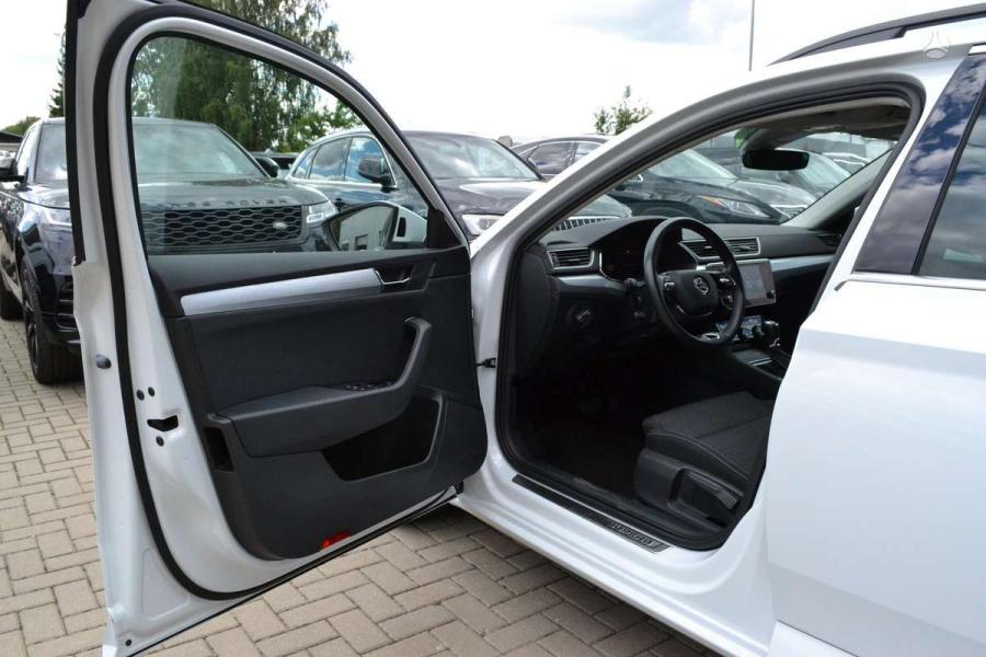 White Skoda SuperB 2021 in Vilnius, with an engine capacity of 1.97 L and mileage of 122 thousand km for 19000 €, photo 19 on AUTOMOTO.COM.LV