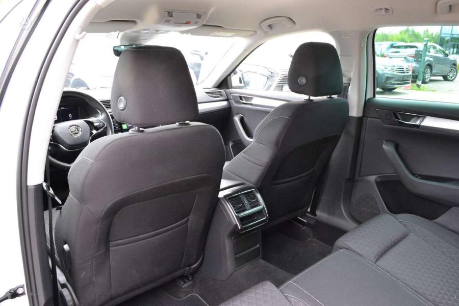 White Skoda SuperB 2021 in Vilnius, with an engine capacity of 1.97 L and mileage of 122 thousand km for 19000 €, photo 25 on AUTOMOTO.COM.LV