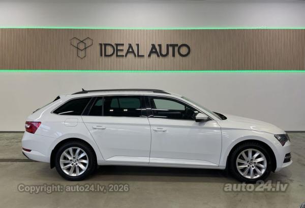 White Skoda SuperB 2022 in Tallinn, with an engine capacity of 1.50 L and mileage of 129 thousand km for 20990 €, photo 3 on AUTOMOTO.COM.LV