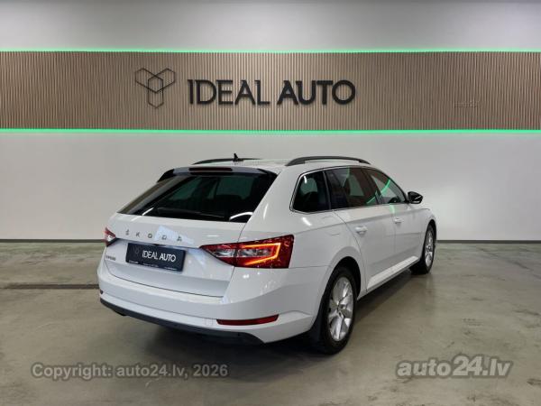 White Skoda SuperB 2022 in Tallinn, with an engine capacity of 1.50 L and mileage of 129 thousand km for 20990 €, photo 4 on AUTOMOTO.COM.LV