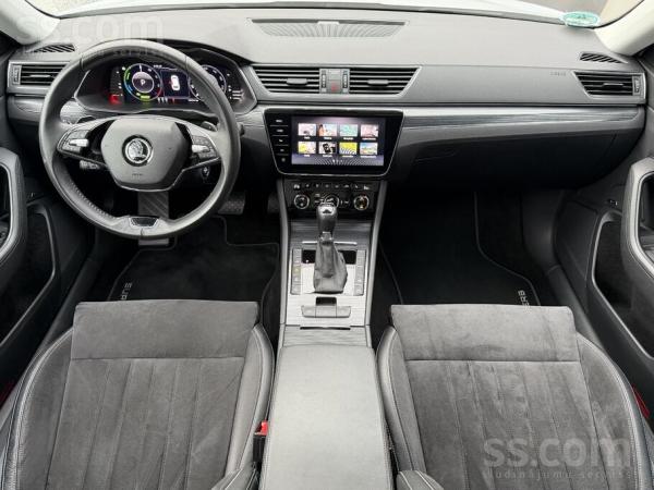 White Skoda SuperB 2022 in Riga, with an engine capacity of 1.40 L and mileage of 184 thousand km for 18990 €, photo 5 on AUTOMOTO.COM.LV
