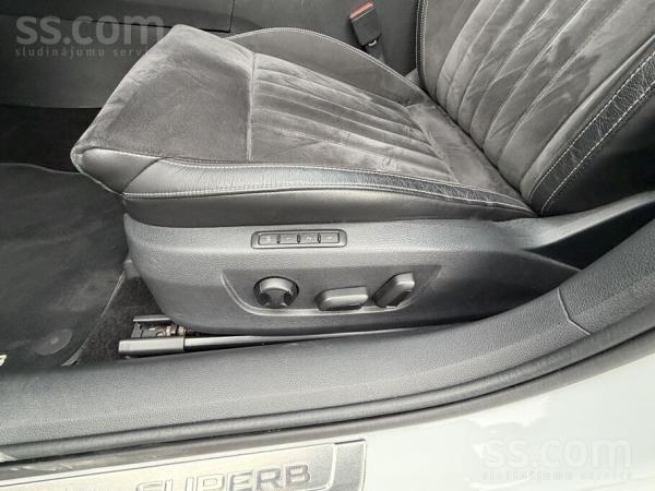 White Skoda SuperB 2022 in Riga, with an engine capacity of 1.40 L and mileage of 184 thousand km for 18990 €, photo 7 on AUTOMOTO.COM.LV