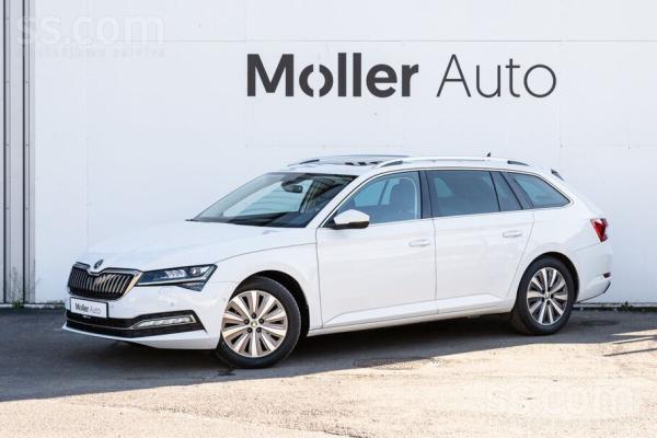 White Skoda SuperB 2022 in Riga, with an engine capacity of 2.00 L and mileage of 116 thousand km for 23900 €, photo 1 on AUTOMOTO.COM.LV