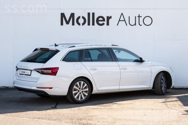 White Skoda SuperB 2022 in Riga, with an engine capacity of 2.00 L and mileage of 116 thousand km for 23900 €, photo 4 on AUTOMOTO.COM.LV