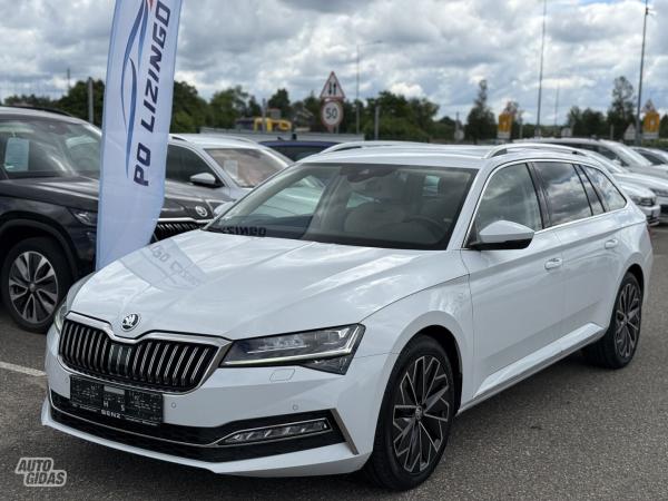 White Skoda SuperB 2022 in Vilnius, with an engine capacity of 2.00 L and mileage of 203 thousand km for 18500 €, photo 1 on AUTOMOTO.COM.LV