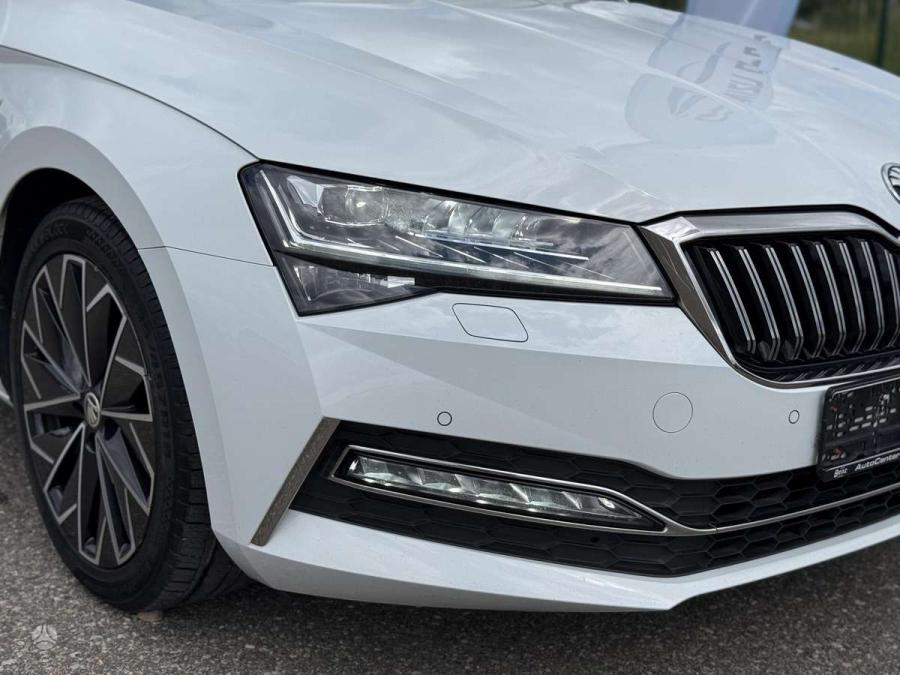 Balts Skoda SuperB 2022 Viļņa, ar dzinēja tilpumu 1.97 L un nobraukumu 203 tūkst. km par 18500 €, foto 6 vietnē AUTOMOTO.COM.LV