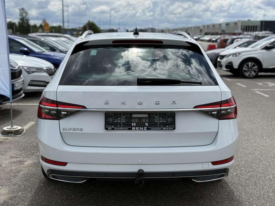 Balts Skoda SuperB 2022 Viļņa, ar dzinēja tilpumu 1.97 L un nobraukumu 203 tūkst. km par 18500 €, foto 9 vietnē AUTOMOTO.COM.LV