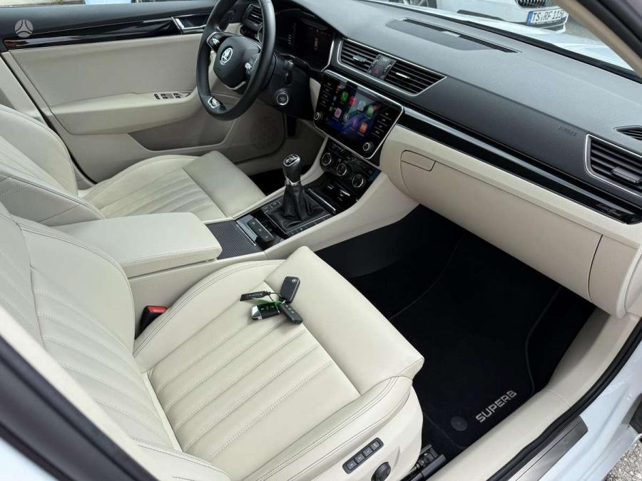 Balts Skoda SuperB 2022 Viļņa, ar dzinēja tilpumu 1.97 L un nobraukumu 203 tūkst. km par 18500 €, foto 12 vietnē AUTOMOTO.COM.LV