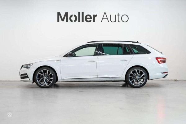 White Skoda SuperB 2022 in Vilnius, with an engine capacity of 1.40 L and mileage of 147 thousand km for 21000 €, photo 2 on AUTOMOTO.COM.LV