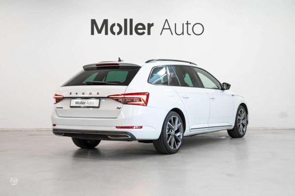 White Skoda SuperB 2022 in Vilnius, with an engine capacity of 1.40 L and mileage of 147 thousand km for 21000 €, photo 3 on AUTOMOTO.COM.LV