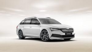 White Skoda SuperB 2022 in Vilnius, with an engine capacity of 1.40 L and mileage of 147 thousand km for 21000 €, photo  on AUTOMOTO.COM.LV
