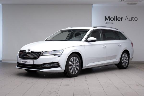 White Skoda SuperB 2022 in Peetri, with an engine capacity of 1.40 L and mileage of 108 thousand km for 24950 €, photo 1 on AUTOMOTO.COM.LV