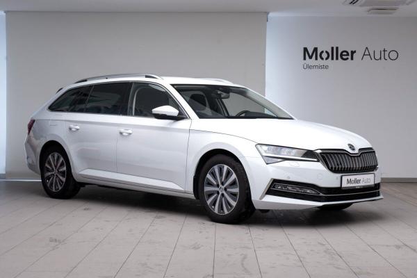 White Skoda SuperB 2022 in Peetri, with an engine capacity of 1.40 L and mileage of 108 thousand km for 24950 €, photo 2 on AUTOMOTO.COM.LV