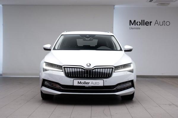 White Skoda SuperB 2022 in Peetri, with an engine capacity of 1.40 L and mileage of 108 thousand km for 24950 €, photo 3 on AUTOMOTO.COM.LV