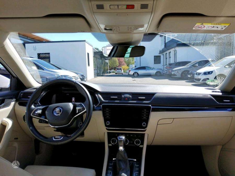 White Skoda SuperB 2022 in Vilnius, with an engine capacity of 1.97 L and mileage of 203 thousand km for 18500 €, photo 57 on AUTOMOTO.COM.LV
