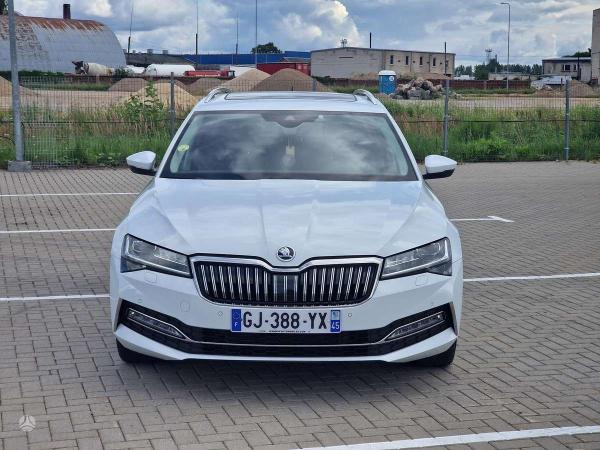 Balts Skoda SuperB 2022 Tauragė, ar dzinēja tilpumu 2.00 L un nobraukumu 236 tūkst. km par 18200 €, foto 8 vietnē AUTOMOTO.COM.LV