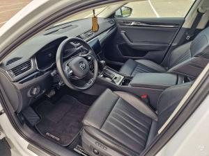 White Skoda SuperB 2022 in Taurage, with an engine capacity of 2.00 L and mileage of 236 thousand km for 18200 €, photo 11 on AUTOMOTO.COM.LV