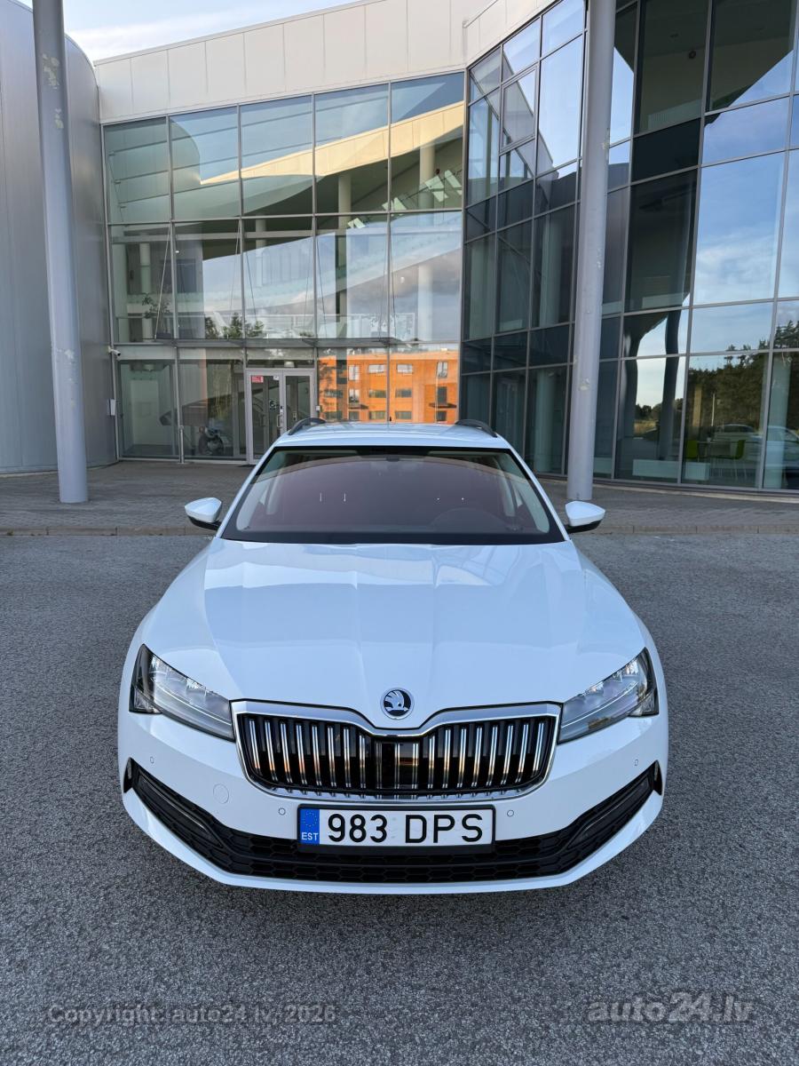 Balts Skoda SuperB 2022 Tallina, ar dzinēja tilpumu 2.00 L un nobraukumu 60 tūkst. km par 25750 €, foto 4 vietnē AUTOMOTO.COM.LV