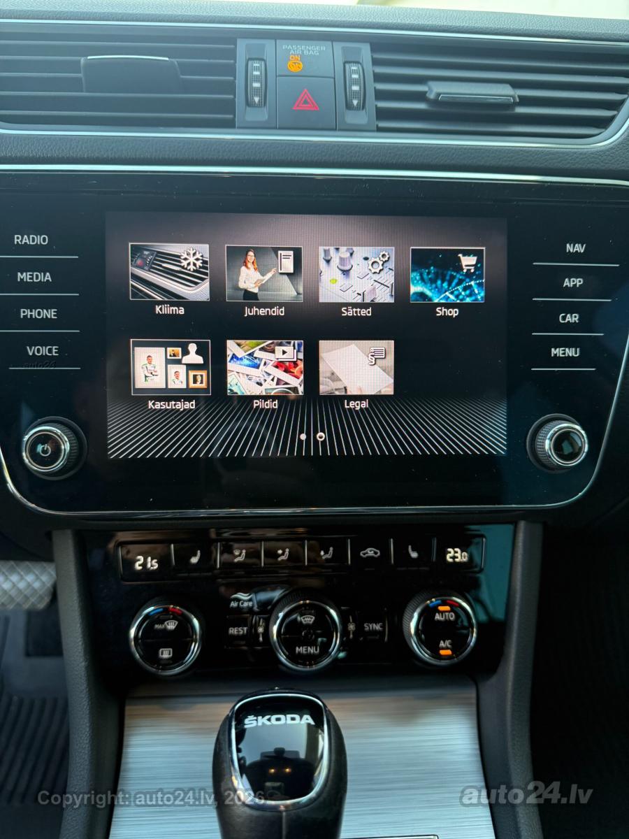 Balts Skoda SuperB 2022 Tallina, ar dzinēja tilpumu 2.00 L un nobraukumu 60 tūkst. km par 25750 €, foto 15 vietnē AUTOMOTO.COM.LV