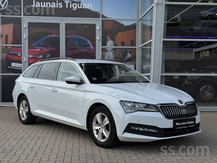 Balts Skoda SuperB 2022 Valmiera, ar dzinēja tilpumu 2.00 L un nobraukumu 173 tūkst. km par 17900 €, foto 1 vietnē AUTOMOTO.COM.LV