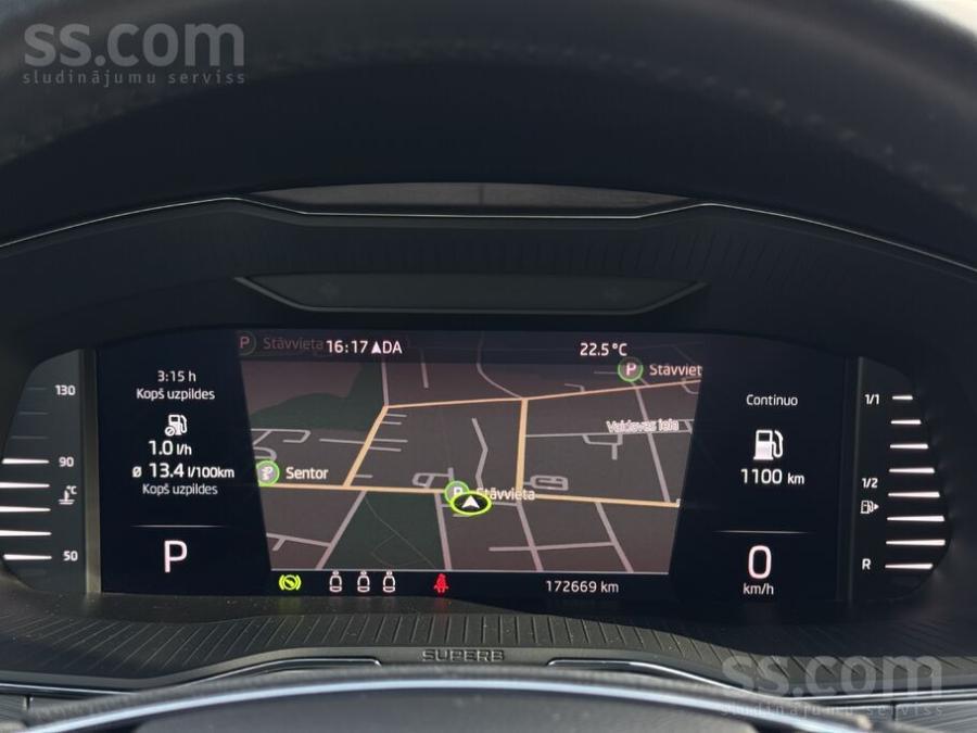 Balts Skoda SuperB 2022 Valmiera, ar dzinēja tilpumu 2.00 L un nobraukumu 173 tūkst. km par 17900 €, foto 13 vietnē AUTOMOTO.COM.LV