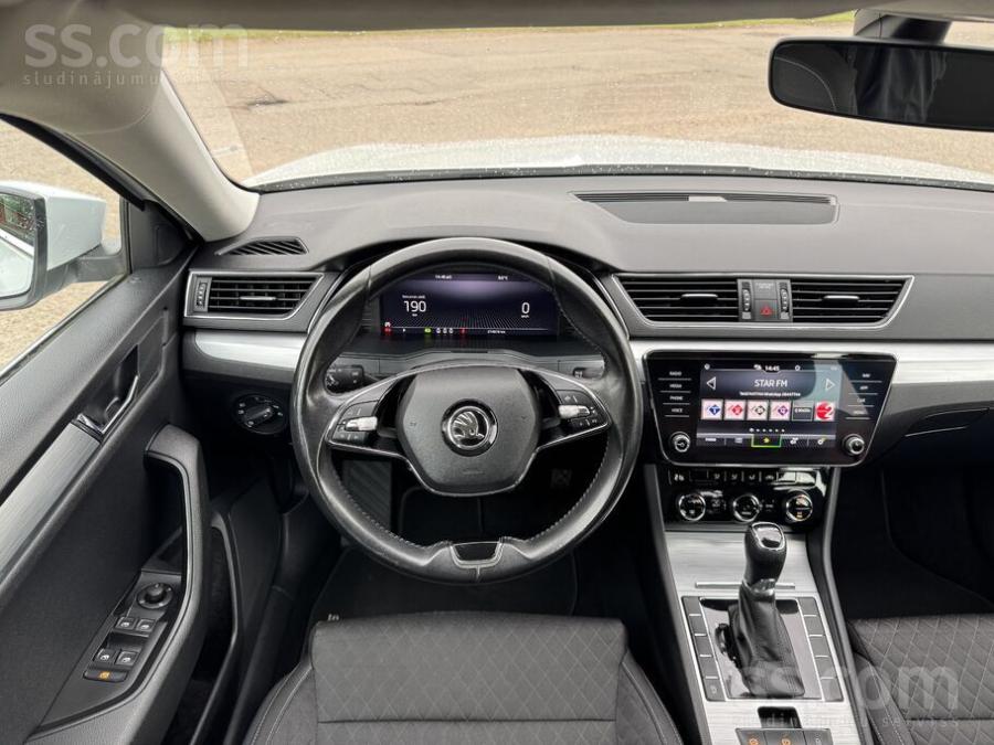 White Skoda SuperB 2022 in Cesis, with an engine capacity of 1.50 L and mileage of 0 thousand km for 15900 €, photo 18 on AUTOMOTO.COM.LV