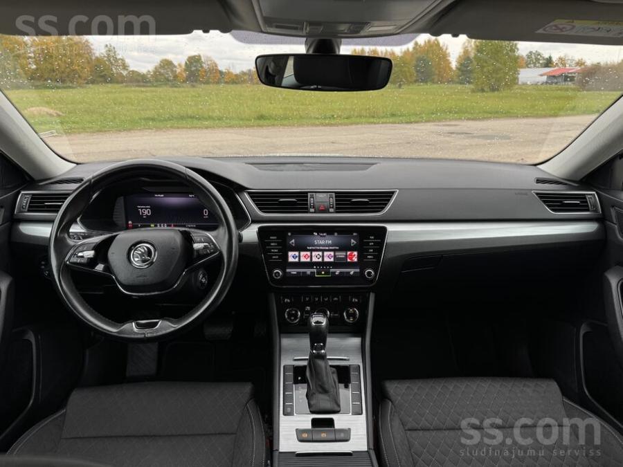 White Skoda SuperB 2022 in Cesis, with an engine capacity of 1.50 L and mileage of 0 thousand km for 15900 €, photo 19 on AUTOMOTO.COM.LV