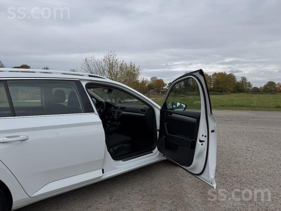 White Skoda SuperB 2022 in Cesis, with an engine capacity of 1.50 L and mileage of 0 thousand km for 15900 €, photo 24 on AUTOMOTO.COM.LV