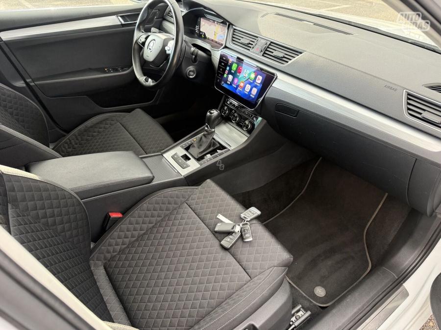 Balts Skoda SuperB 2022 Viļņa, ar dzinēja tilpumu 1.40 L un nobraukumu 200 tūkst. km par 15999 €, foto 18 vietnē AUTOMOTO.COM.LV