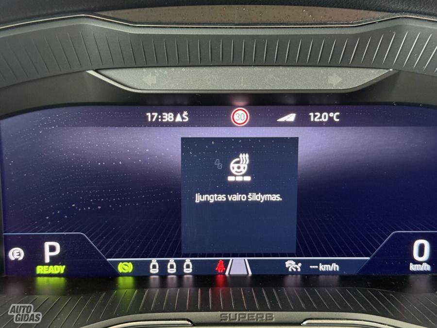 Balts Skoda SuperB 2022 Viļņa, ar dzinēja tilpumu 1.40 L un nobraukumu 200 tūkst. km par 15999 €, foto 27 vietnē AUTOMOTO.COM.LV