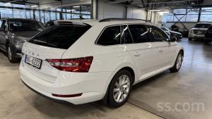 White Skoda SuperB 2023 in Riga, with an engine capacity of 1.50 L and mileage of 48 thousand km for 25900 €, photo 4 on AUTOMOTO.COM.LV