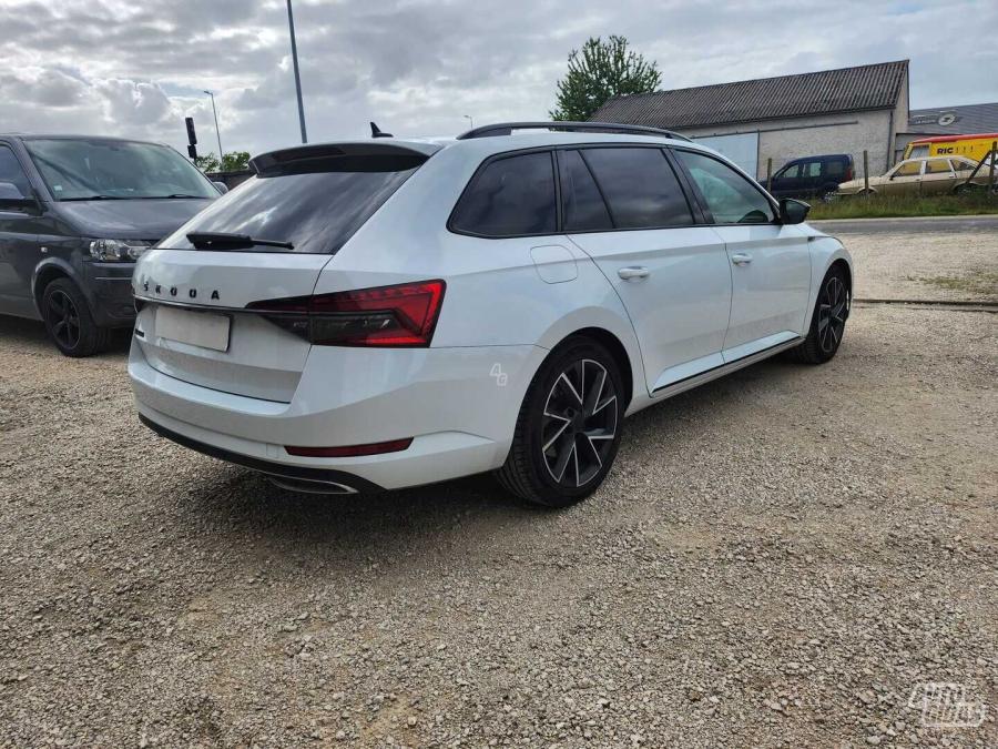 White Skoda SuperB 2023 in Vilnius, with an engine capacity of 2.00 L and mileage of 268 thousand km for 17700 €, photo 5 on AUTOMOTO.COM.LV