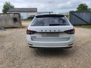 White Skoda SuperB 2023 in Vilnius, with an engine capacity of 2.00 L and mileage of 268 thousand km for 17700 €, photo 6 on AUTOMOTO.COM.LV