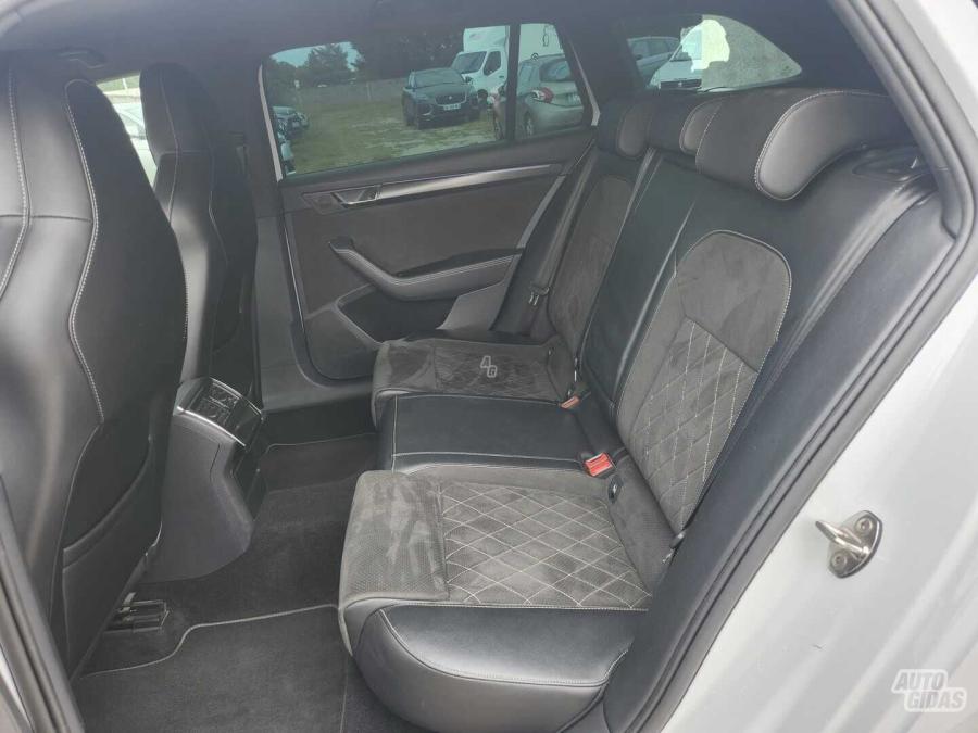 White Skoda SuperB 2023 in Vilnius, with an engine capacity of 2.00 L and mileage of 268 thousand km for 17700 €, photo 11 on AUTOMOTO.COM.LV