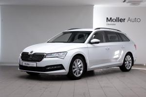 Balts Skoda SuperB 2023 Peetri, ar dzinēja tilpumu 1.50 L un nobraukumu 53 tūkst. km par 27100 €, foto  vietnē AUTOMOTO.COM.LV