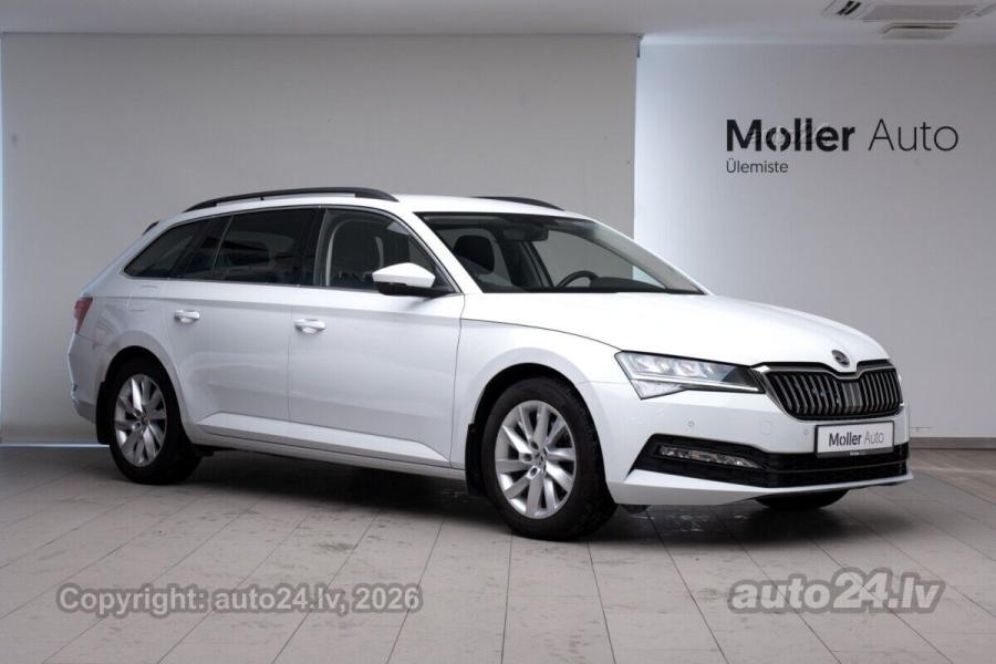 Balts Skoda SuperB 2023 Tallina, ar dzinēja tilpumu 1.50 L un nobraukumu 53 tūkst. km par 27100 €, foto 3 vietnē AUTOMOTO.COM.LV