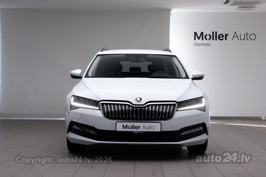 Balts Skoda SuperB 2023 Tallina, ar dzinēja tilpumu 1.50 L un nobraukumu 53 tūkst. km par 27100 €, foto 4 vietnē AUTOMOTO.COM.LV