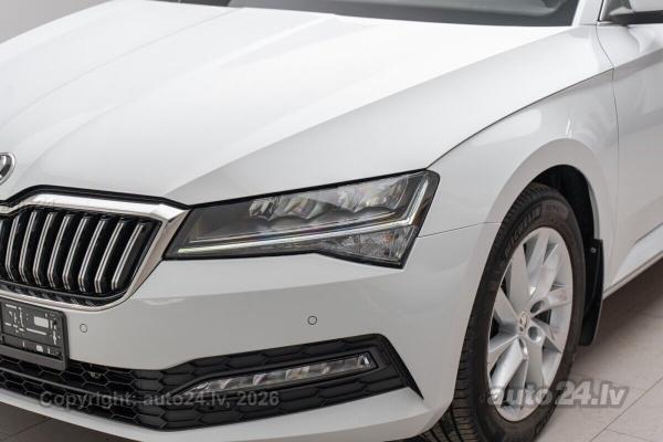 White Skoda SuperB 2023 in Tallinn, with an engine capacity of 1.50 L and mileage of 53 thousand km for 27100 €, photo 7 on AUTOMOTO.COM.LV
