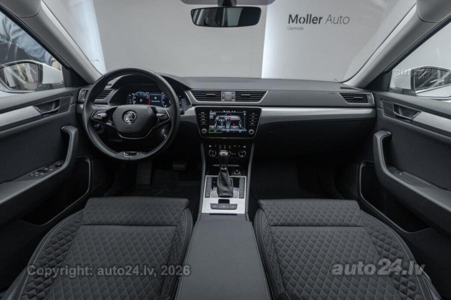 Balts Skoda SuperB 2023 Tallina, ar dzinēja tilpumu 1.50 L un nobraukumu 53 tūkst. km par 27100 €, foto 9 vietnē AUTOMOTO.COM.LV