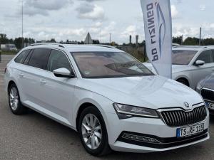 Balts Skoda SuperB 2023 Viļņa, ar dzinēja tilpumu 1.97 L un nobraukumu 235 tūkst. km par 17500 €, foto  vietnē AUTOMOTO.COM.LV