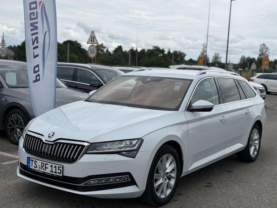 Balts Skoda SuperB 2023 Viļņa, ar dzinēja tilpumu 1.97 L un nobraukumu 235 tūkst. km par 17500 €, foto 12 vietnē AUTOMOTO.COM.LV