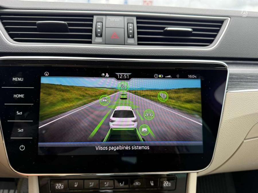 Balts Skoda SuperB 2023 Viļņa, ar dzinēja tilpumu 1.97 L un nobraukumu 235 tūkst. km par 17500 €, foto 15 vietnē AUTOMOTO.COM.LV