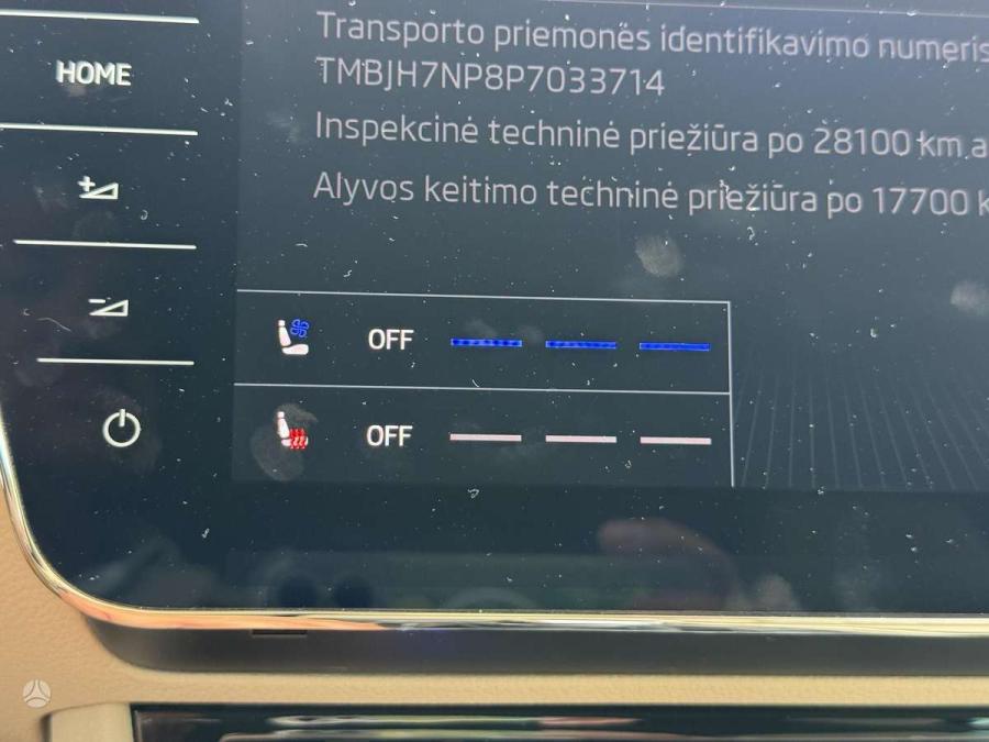 Balts Skoda SuperB 2023 Viļņa, ar dzinēja tilpumu 1.97 L un nobraukumu 235 tūkst. km par 17500 €, foto 40 vietnē AUTOMOTO.COM.LV