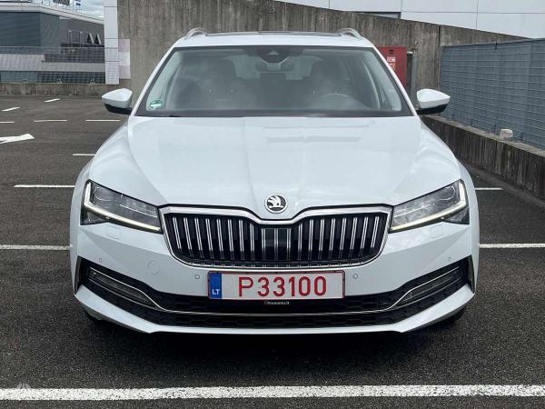 Balts Skoda SuperB 2023 Viļņa, ar dzinēja tilpumu 1.97 L un nobraukumu 182 tūkst. km par 19904 €, foto 3 vietnē AUTOMOTO.COM.LV