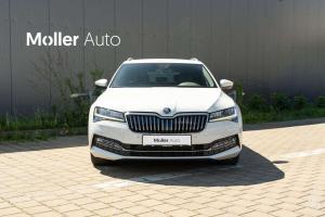 White Skoda SuperB 2023 in Vilnius, with an engine capacity of 2.00 L and mileage of 148 thousand km for 26700 €, photo 3 on AUTOMOTO.COM.LV