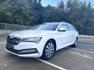 White Skoda SuperB 2023 in Vilnius, with an engine capacity of 1.40 L and mileage of 101 thousand km for 19900 €, photo  on AUTOMOTO.COM.LV