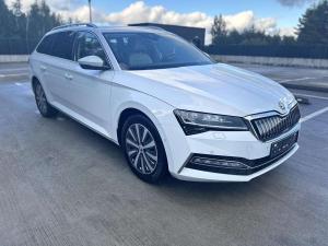 White Skoda SuperB 2023 in Vilnius, with an engine capacity of 1.40 L and mileage of 101 thousand km for 19900 €, photo 4 on AUTOMOTO.COM.LV