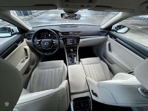White Skoda SuperB 2023 in Vilnius, with an engine capacity of 1.40 L and mileage of 101 thousand km for 19900 €, photo 23 on AUTOMOTO.COM.LV