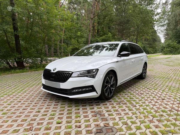 Balts Skoda SuperB 2023 Viļņa, ar dzinēja tilpumu 1.97 L un nobraukumu 274 tūkst. km par 17700 €, foto 1 vietnē AUTOMOTO.COM.LV